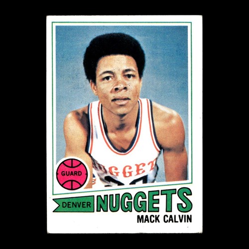 Mack Calvin 1977-78 Topps Denver Nuggets #96 NBA Vintage! | eBay