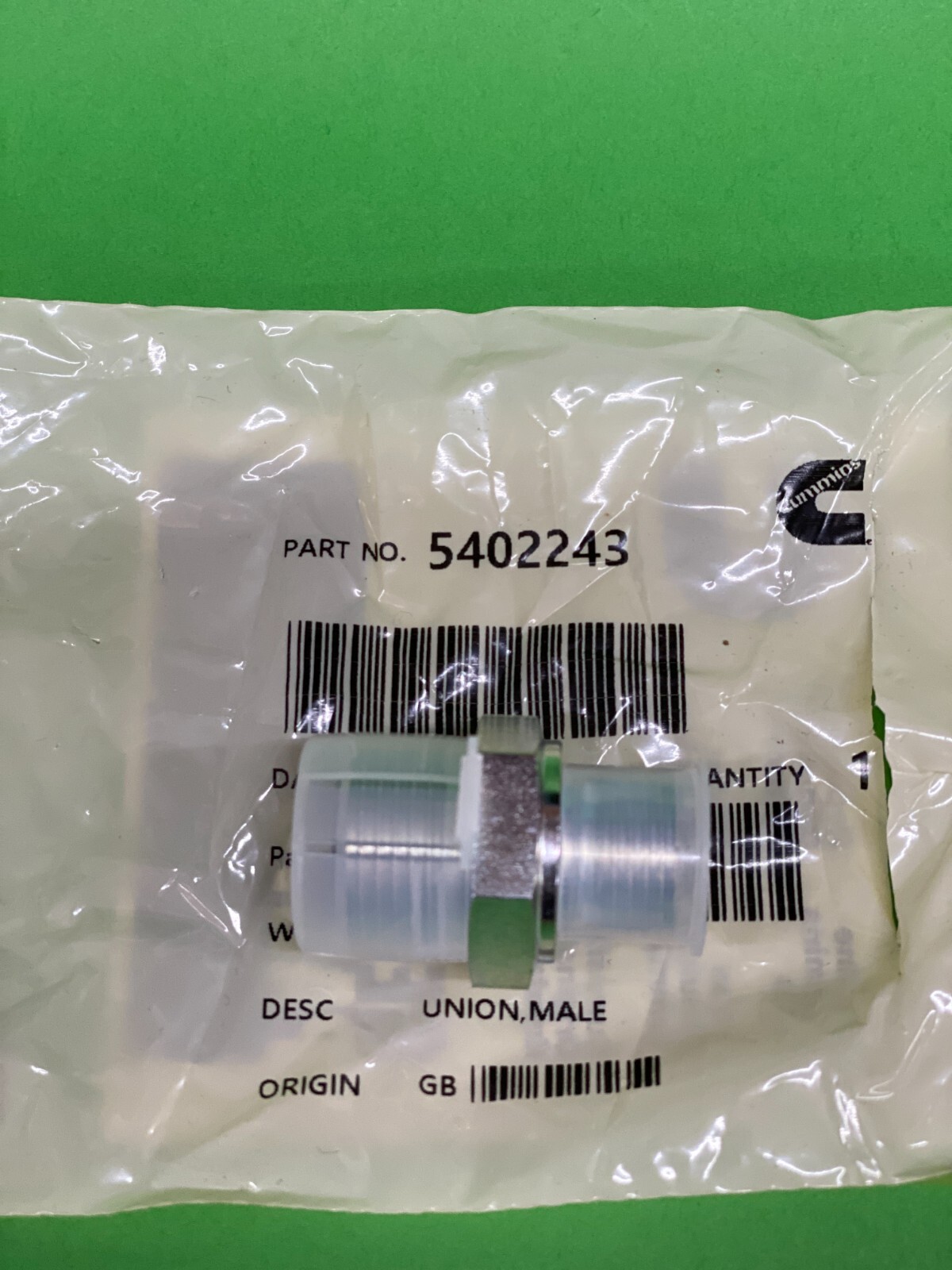 Genuine Cummins Fitting 5402243 6.7 liter ISB/QSB engines | eBay