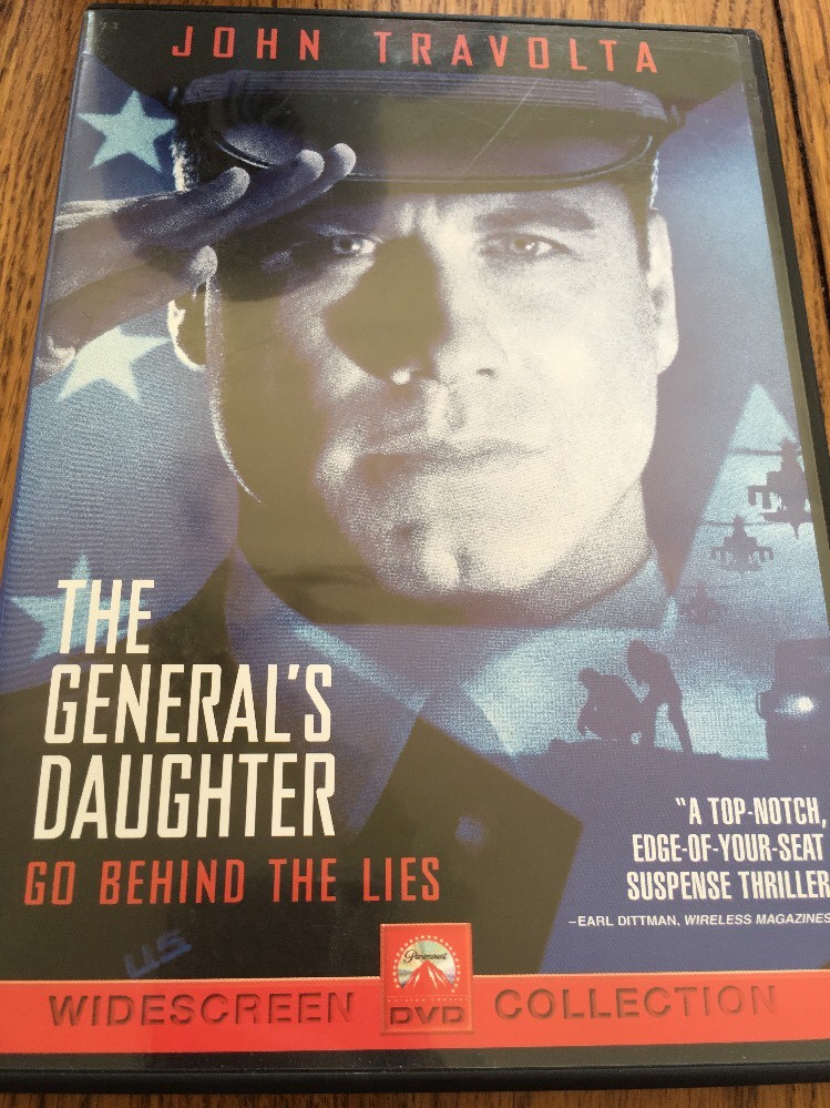 The General's Daughter (DVD, Widescreen 1999) John Travolta Used ...