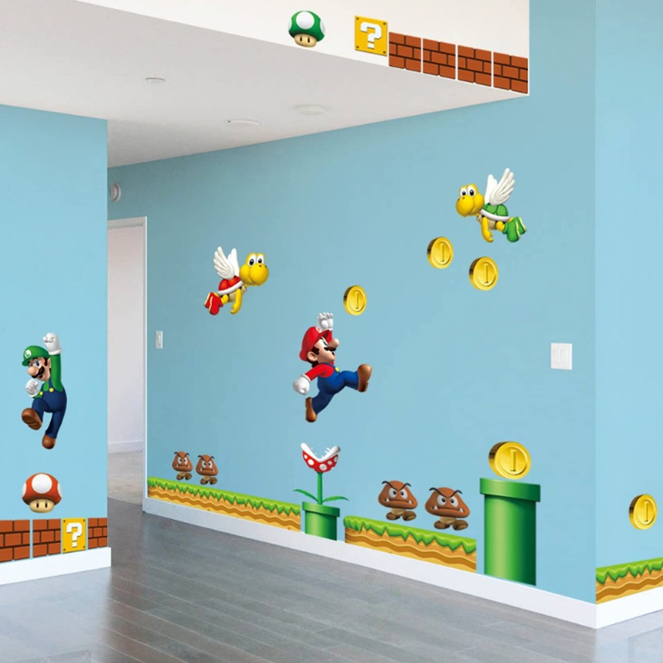 Brothers Wall Decals | Build a Scene Vinyl Wall Stickers | Removable ...