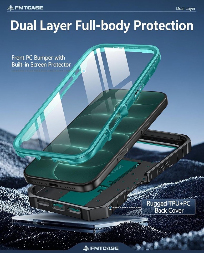 Case for iPhone 18 Pro Max, iPhone 17 Pro Max, Kickstand | eBay UK