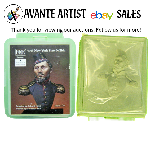 FER MINIATURES 79TH NEW YORK STATE MILITIA RESIN FIGURE BUST 1/16 SCALE ...