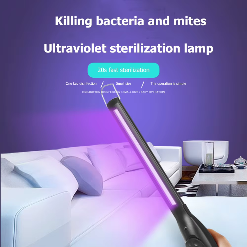 LED Portable UV Sterilizer 30 Led Beads Handheld Germicidal Lamp UV ...