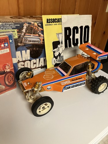 Team Associated Rc10 Radio control vintage New Body And Wing W Box ...