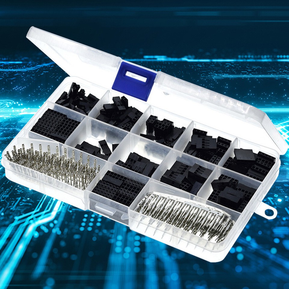 620PCS Jumper Cable Terminal 2.54MM Connectors for Dupont Wire Circuit ...