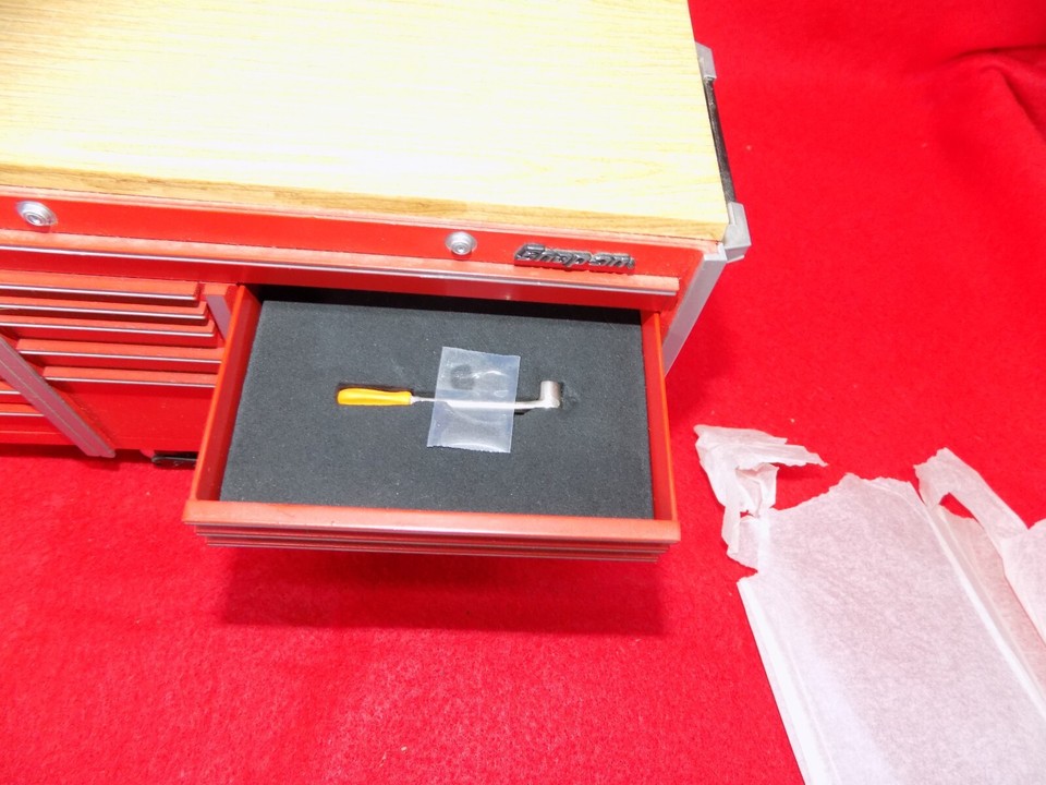 Snap On Mini Tool Box KRL 1001 Micro KRWT 1001 KRL 1011A Red Bank Snap ...