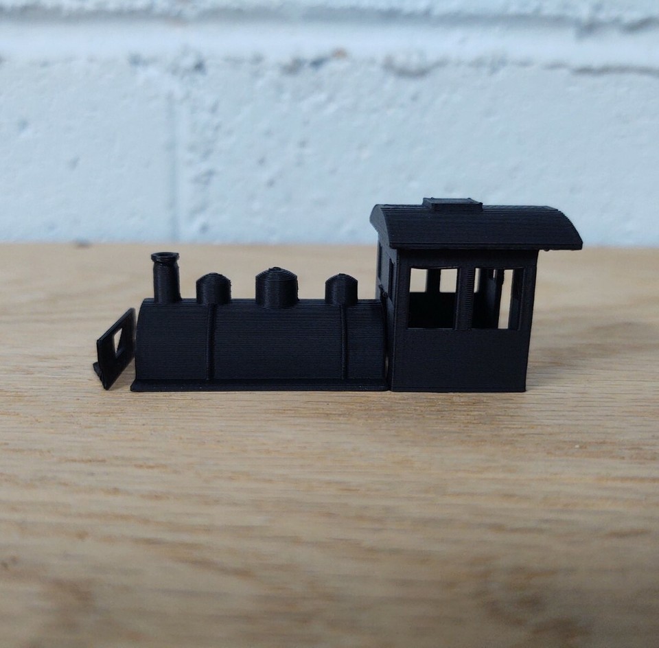 HOn30 STEAM LOCO kit #1 for the N scale Bachmann 0-6-0/2-6-2. 3D Print ...