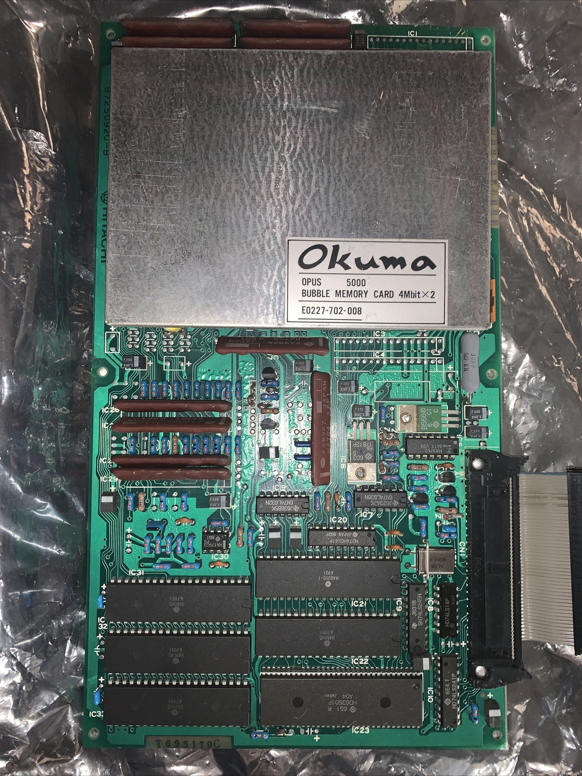 OKUMA BUBBLE MEMORY CARD E0227-702-008 | eBay