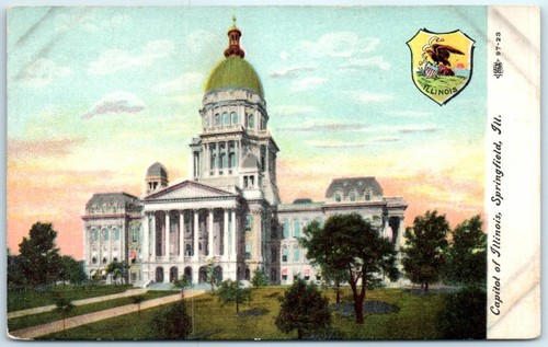 Postcard - Capitol of Illinois, Springfield, Illinois | eBay