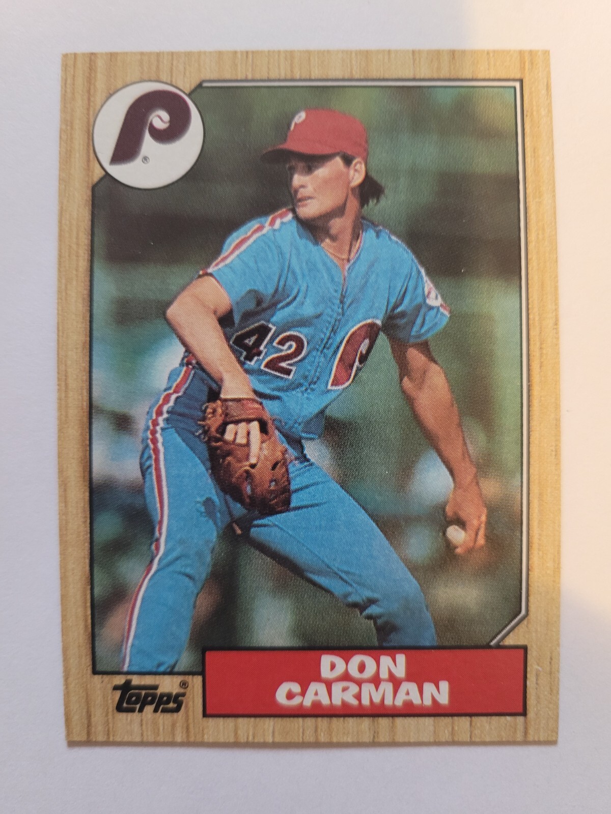 1987 Topps - #355 Don Carman for sale online | eBay