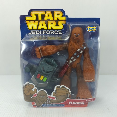 Star Wars Jedi Force Playskool - Chewbacca with Wookie Action Tool ...