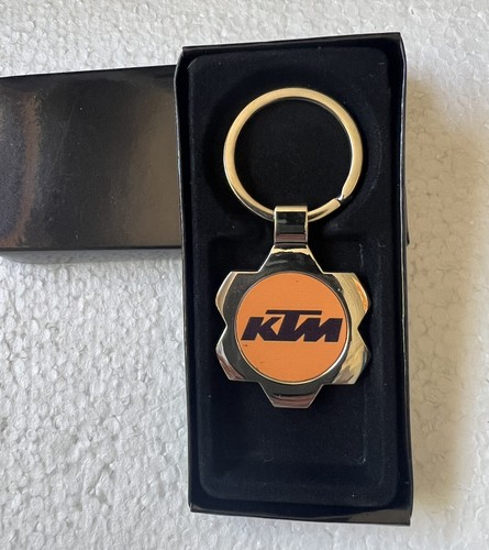 KTM Stainless Steel keyring Vehicle Logo Metal Keychain With Silver ...
