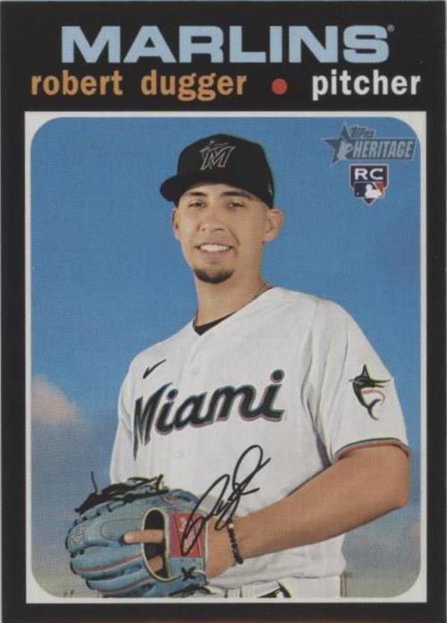 2020 Topps Heritage High Number - Robert Dugger #528 (RC) for sale ...