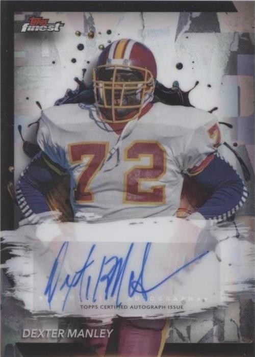 2024 Topps Finest - Finest Autographs Dexter Manley #FA-DM (AU) for ...