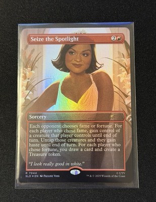 MTG Seize The Spotlight 7044 Foil Dwight's Destiny Secret Lair The ...