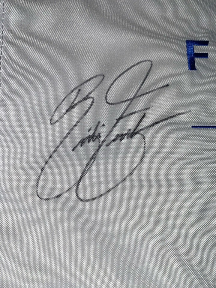 Rickie Fowler Signed Autograph Farmers Insurance Open Pin Flag PGA Tour ...