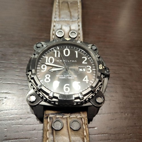 Hamilton Khaki Below Zero – Limited Edition Robust Dive Watch ...