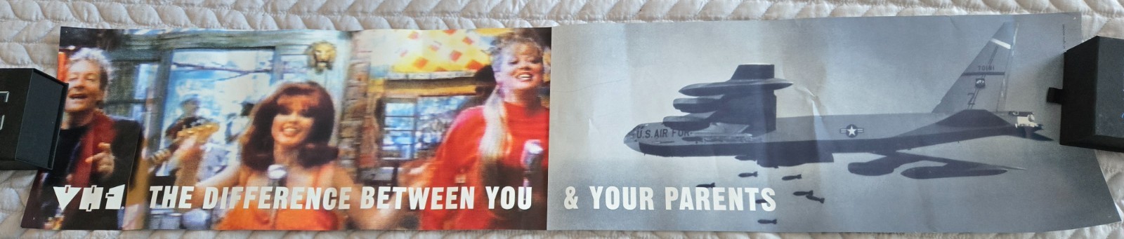 The B-52's MTV VH1 Subway Poster **RARE** 38"x8" | eBay