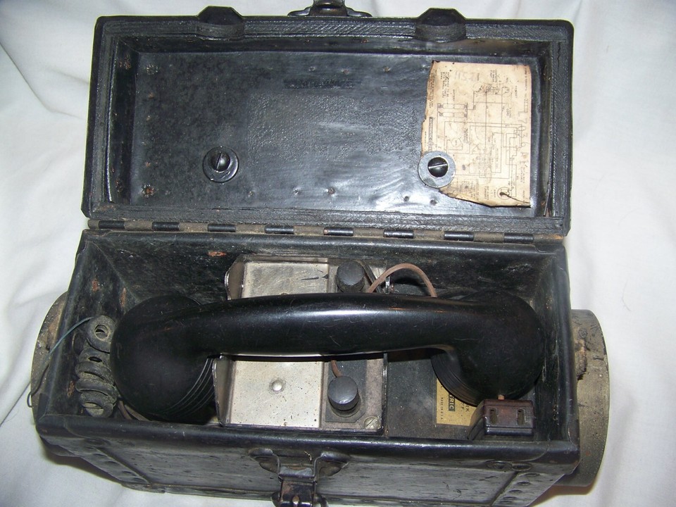 VINTAGE MONOGRAPH FIELD RAILROAD PHONE TELEPHONE TRAIN AUTOMATIC ...