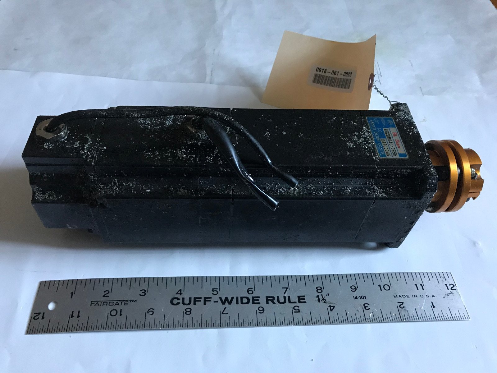 SANYO DENKI 65ZBM040HCSS6 BL SUPER SERVO MOTOR E685000D031 OPTICAL ...