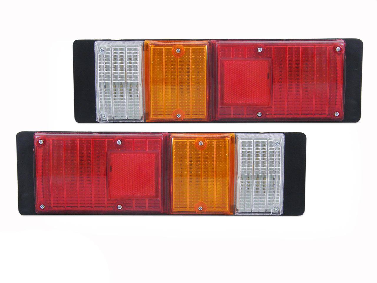 FOR HOLDEN RODEO KB TF RA 81-08 TAIL LIGHT TABLE TOP TRAY BACK- PAIR ...