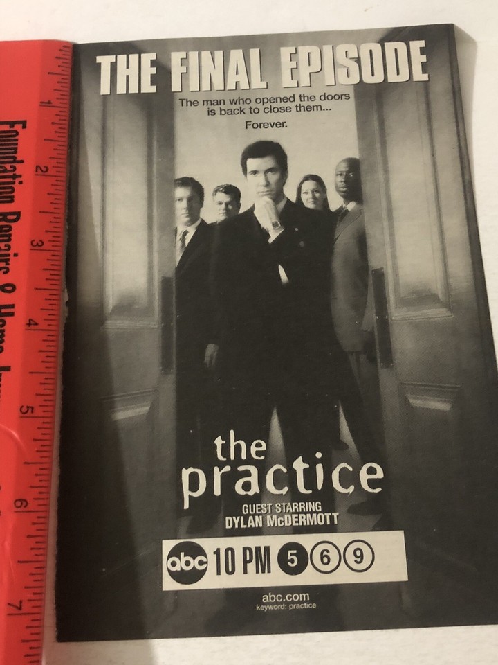 The Practice Tv Guide Print Ad Dylan McDermott Camryn Manheim Steve ...