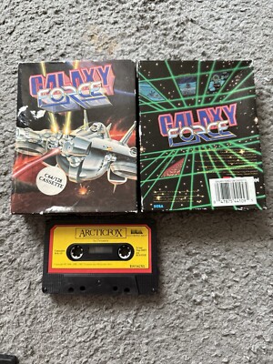 Galaxy Force - Commodore 64 / C64 game - boxed - Retro Tape Game 128 S5 ...