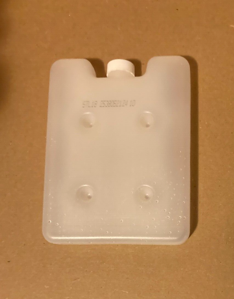 4 Ice Packs camping cooler Food Lunch Box Reusable Freezer Flask ...