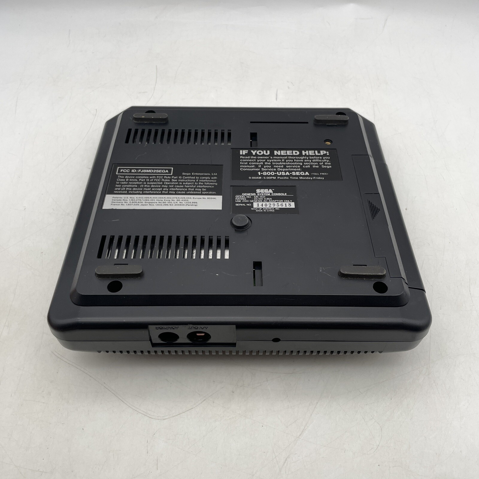 Sega Genesis Model 2 Console System Bundle Original Cords & Controller ...