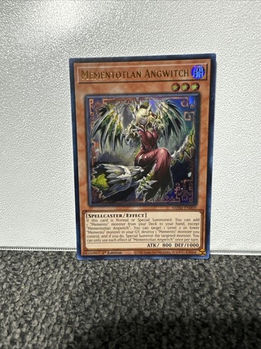 Yugioh Mementotlan Angwitch Ultra Rare VASM-EN005 Valiant Smashers | eBay
