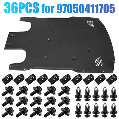 97050411705 For Porsche Panamera 11-16 Under Engine Radiator Splash ...