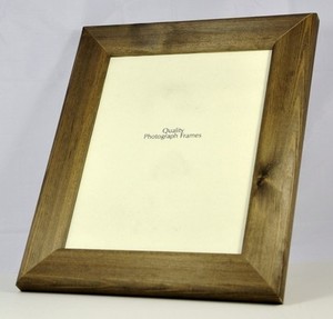 Solid Wood -Dark Walnut finish Photo/Picture Frame Extra Wide- Various ...
