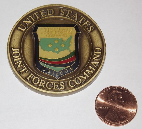 Challenge Coin - USJFCOM - United States Joint Forces Command - 4-Star ...
