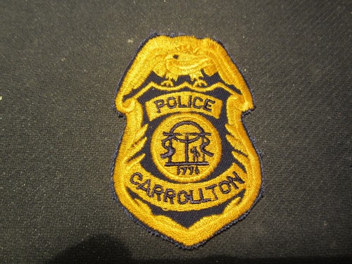 CARROLLTON POLICE PATCH FOR SHIRT | eBay