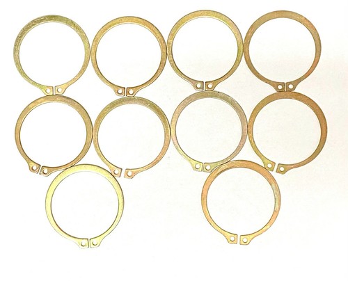Lot Of 10 Cadmium Steel 2" Hole External Shaft Retaining Rings Aircraft ...