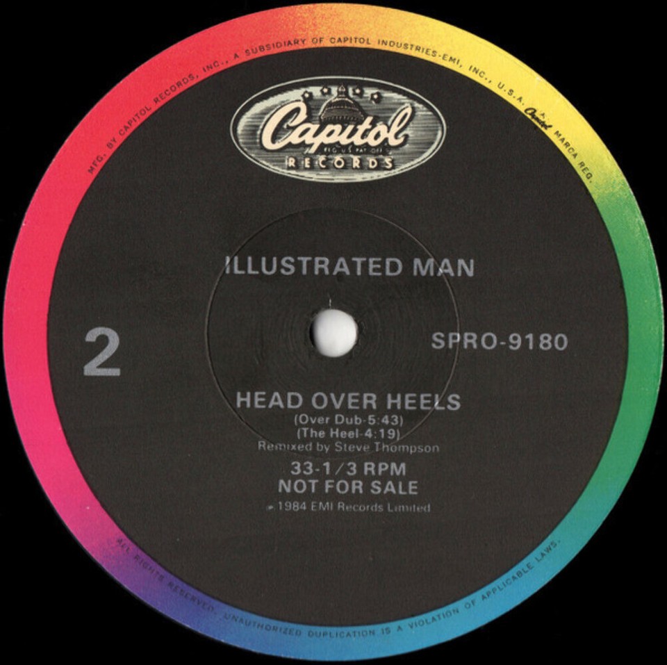 Illustrated Man - Head Over Heels (12", Single, Promo) | eBay