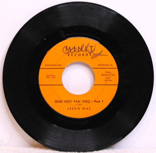 Jesse Hill - Ooh Poo Pah Doo - 1960 Minit Records 607 Blues/Soul 7 ...