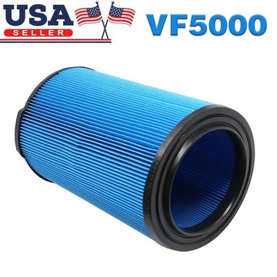 1 Pack VF5000 Vacuum Dust Filter For RIGID Shop Vac 3 Layer 6-20 Gallon ...