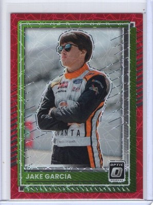 2025 Panini Donruss Optic Nascar Red Velocity #26 Jake Garcia 152/199 ...