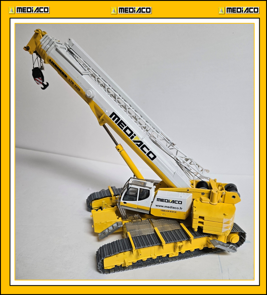 1/50 MEDIACO LIEBHERR LTR 1220 Crawler Crane - FREE SHIPPING !!! | eBay
