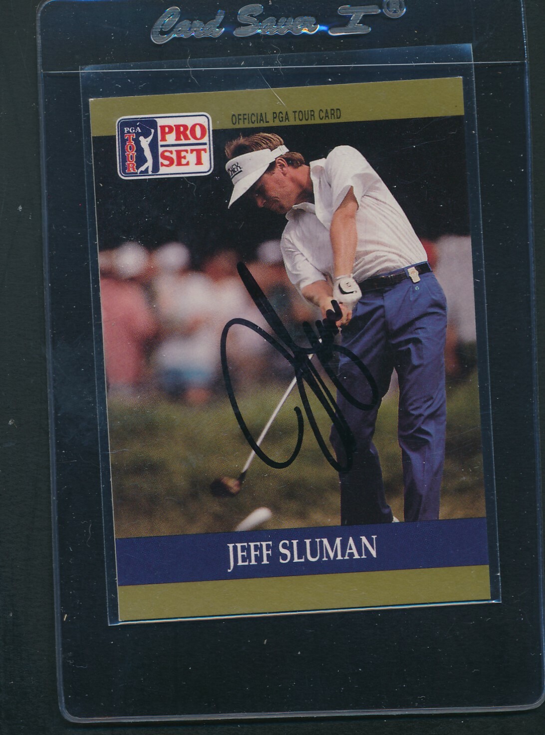 1990 Pro Set Golf #45 Jeff Sluman Signed Auto *D2708 | eBay