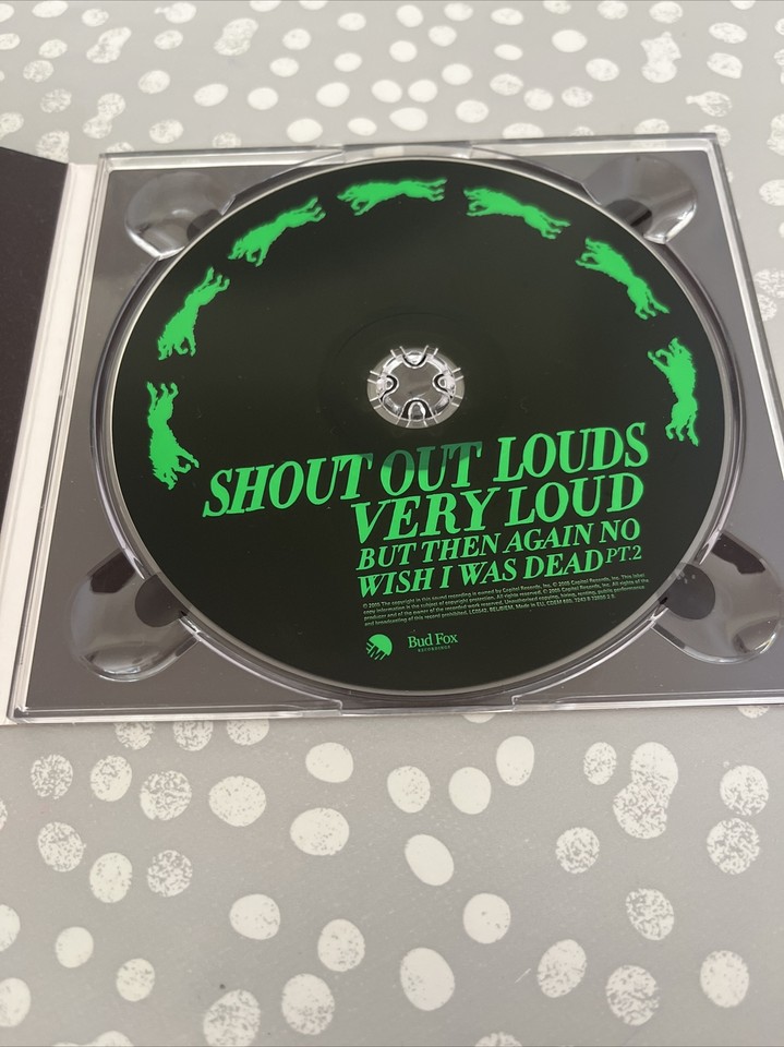 SHOUT OUT LOUDS VERY LOUD Digipak 3 Track CD Single Used | eBay
