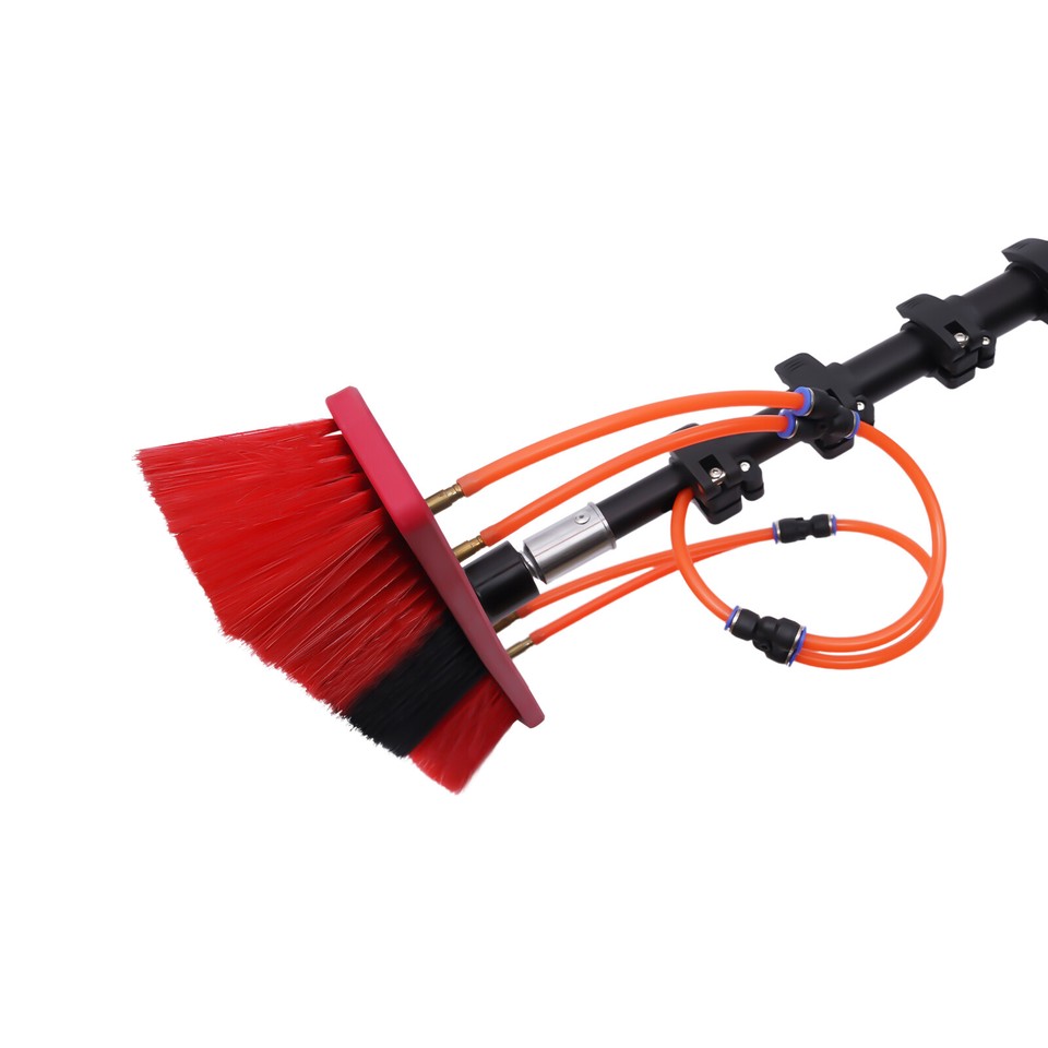 20ft Water Fed Pole Cleaning Brush Tool For Window+ Solar Panel Clean ...