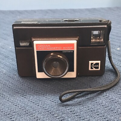 Kodak Instamatic X-15F Vintage 126 Film Camera | eBay
