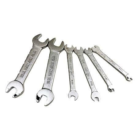 Toolzone Elite 6pc BA Spanner Set Precision Open Ended Wrench 0BA ...