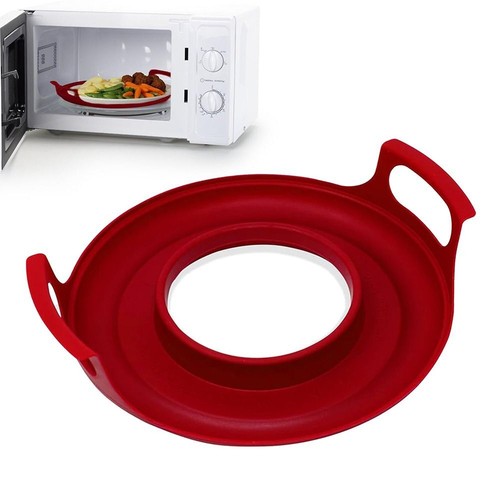 Easy to Clean Microwave Plate Tray Anti-deformed Steam Holder | eBay
