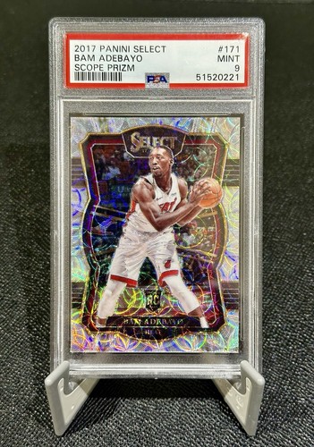2017-18 Panini Select - Premier Level Bam Adebayo #171 Scope Prizm (RC ...