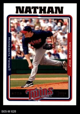 2005 Topps #628 Joe Nathan Twins 8 - NM/MT | eBay