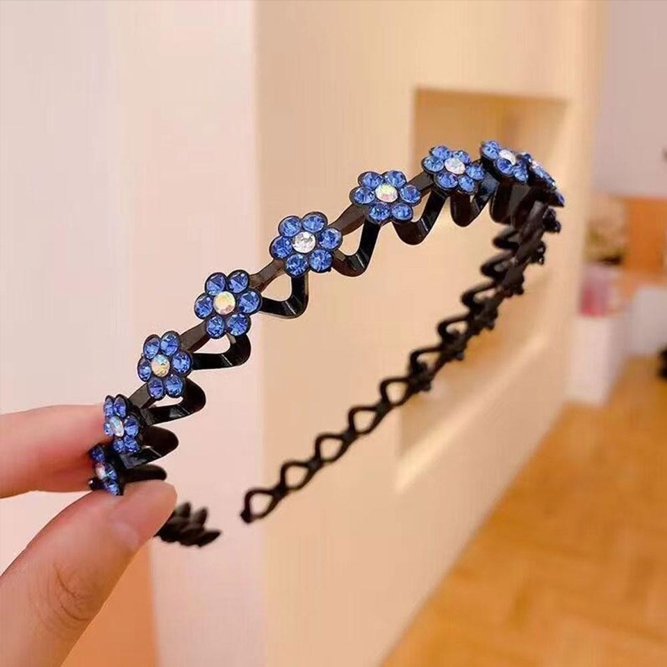 Headband with Clip Hairstyle Double Bangs Hair Clips S1N7 Bangs Hairpi ...