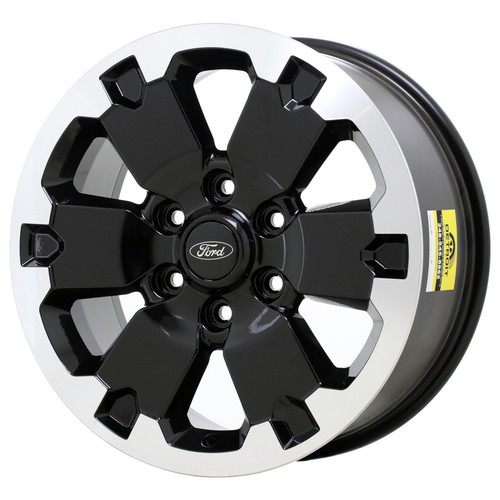 18" FORD RANGER WHEEL RIM FACTORY OEM 10282 2019-2023 MACHINED BLACK | eBay